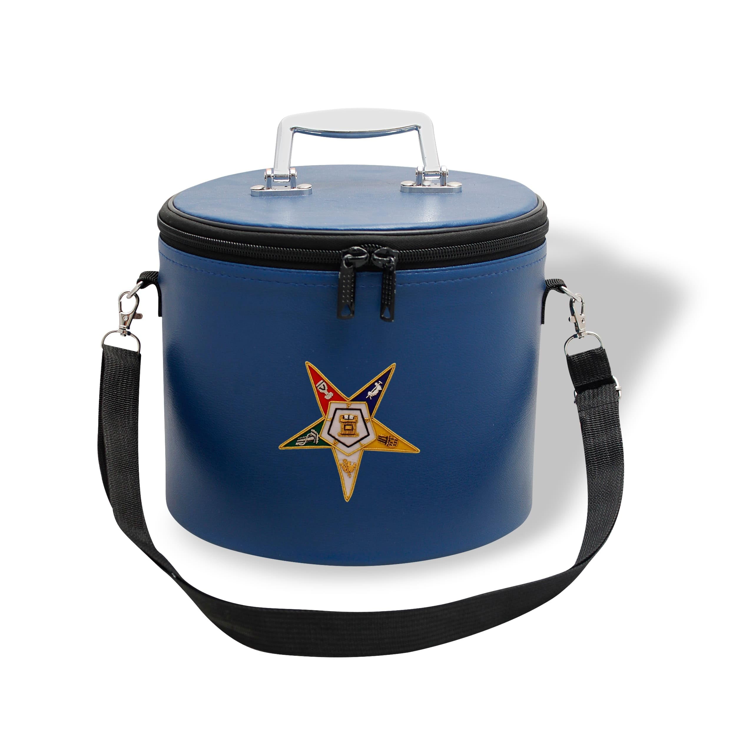 Core Plus Group Hand Embroidery OES Star Fez Case,Deluxe Masonic Fez ...