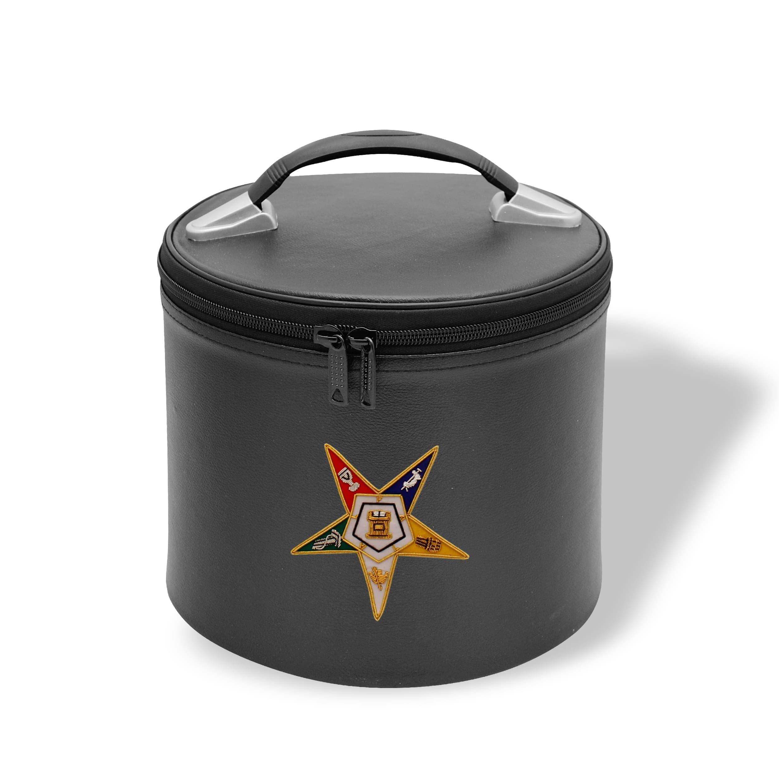 Core Plus Group Hand Embroidery OES Star Fez Case, Deluxe Masonic Fez ...