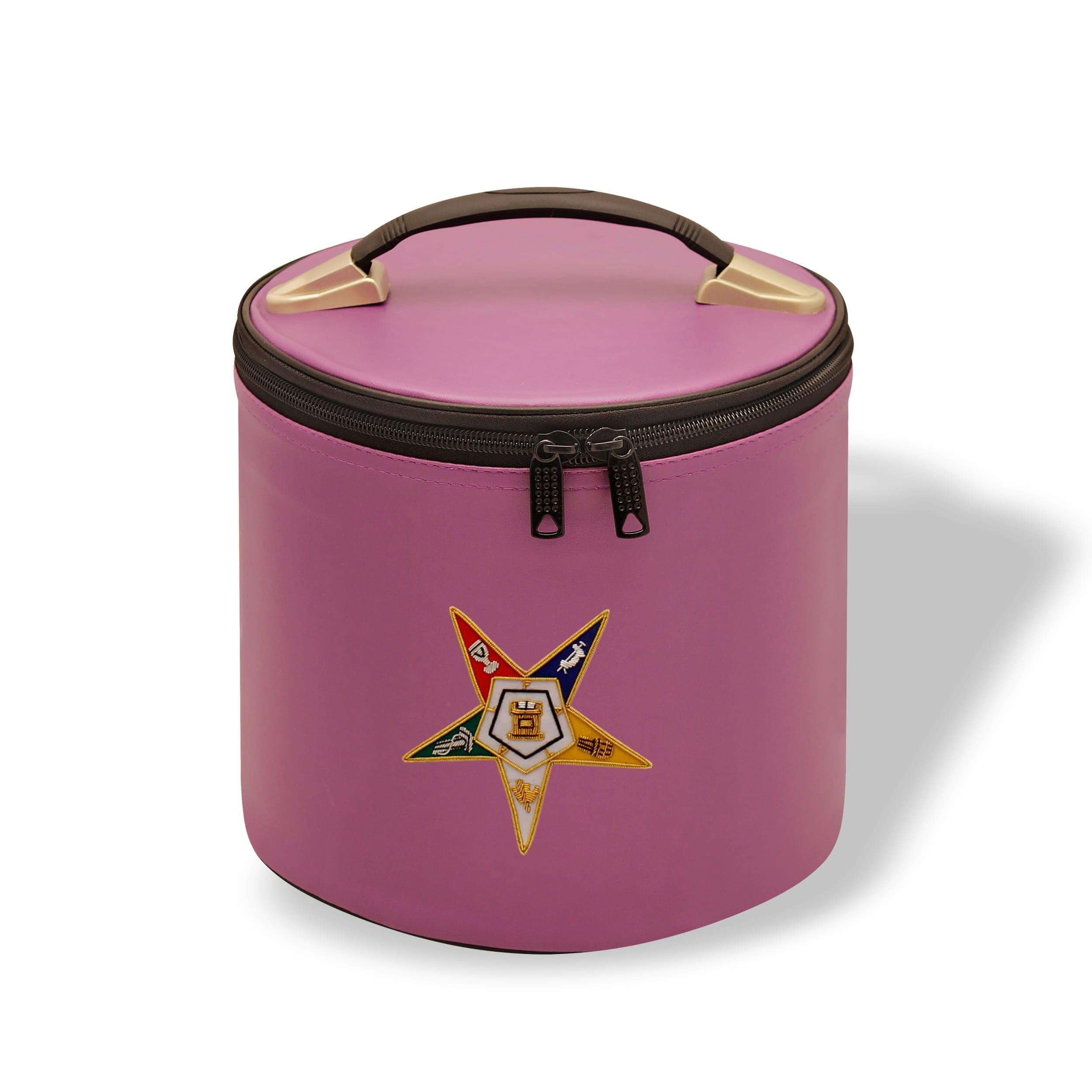 Core Plus Group Hand Embroidery OES Star Fez Case, Deluxe Masonic Fez Cap Case, Imitation ...