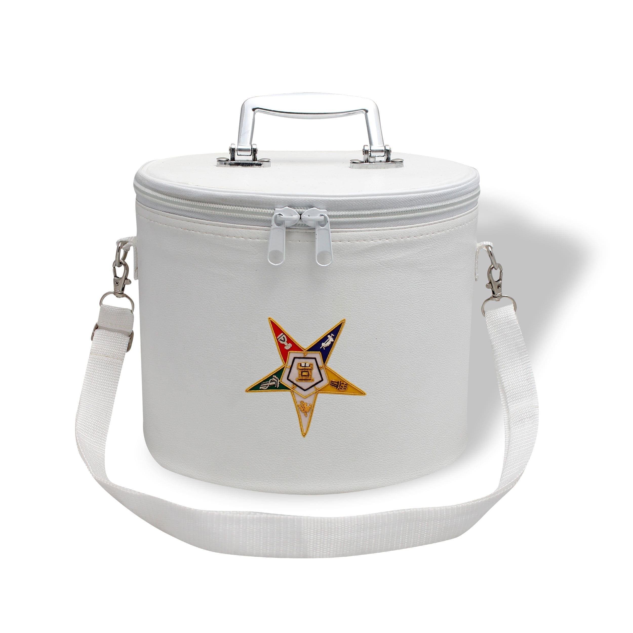 Core Plus Group Hand Embroidery OES Star Fez Case, Deluxe Masonic Fez ...