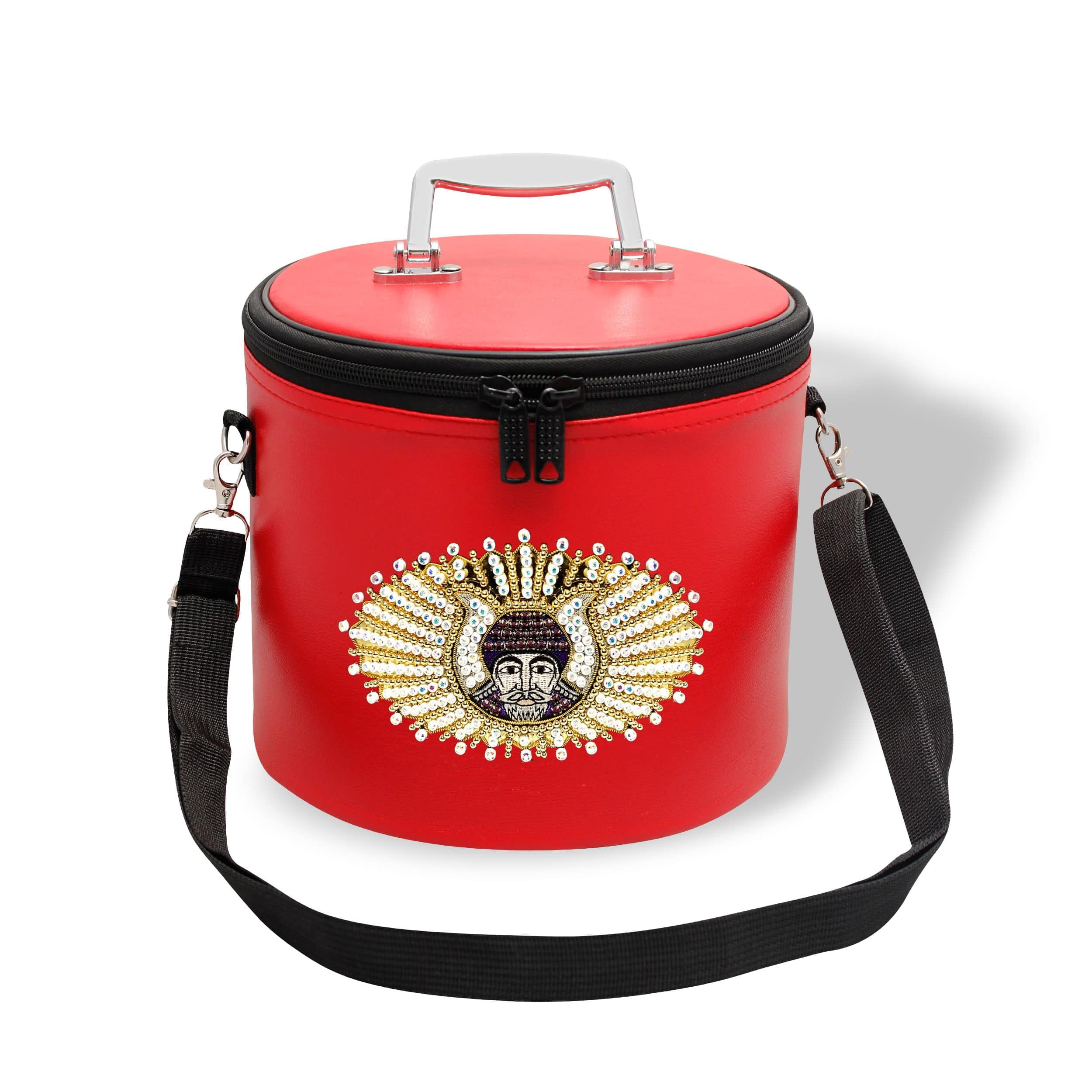 Core Plus Group Hand Embroidery Rhinestone Gruto Fez Case, Deluxe ...