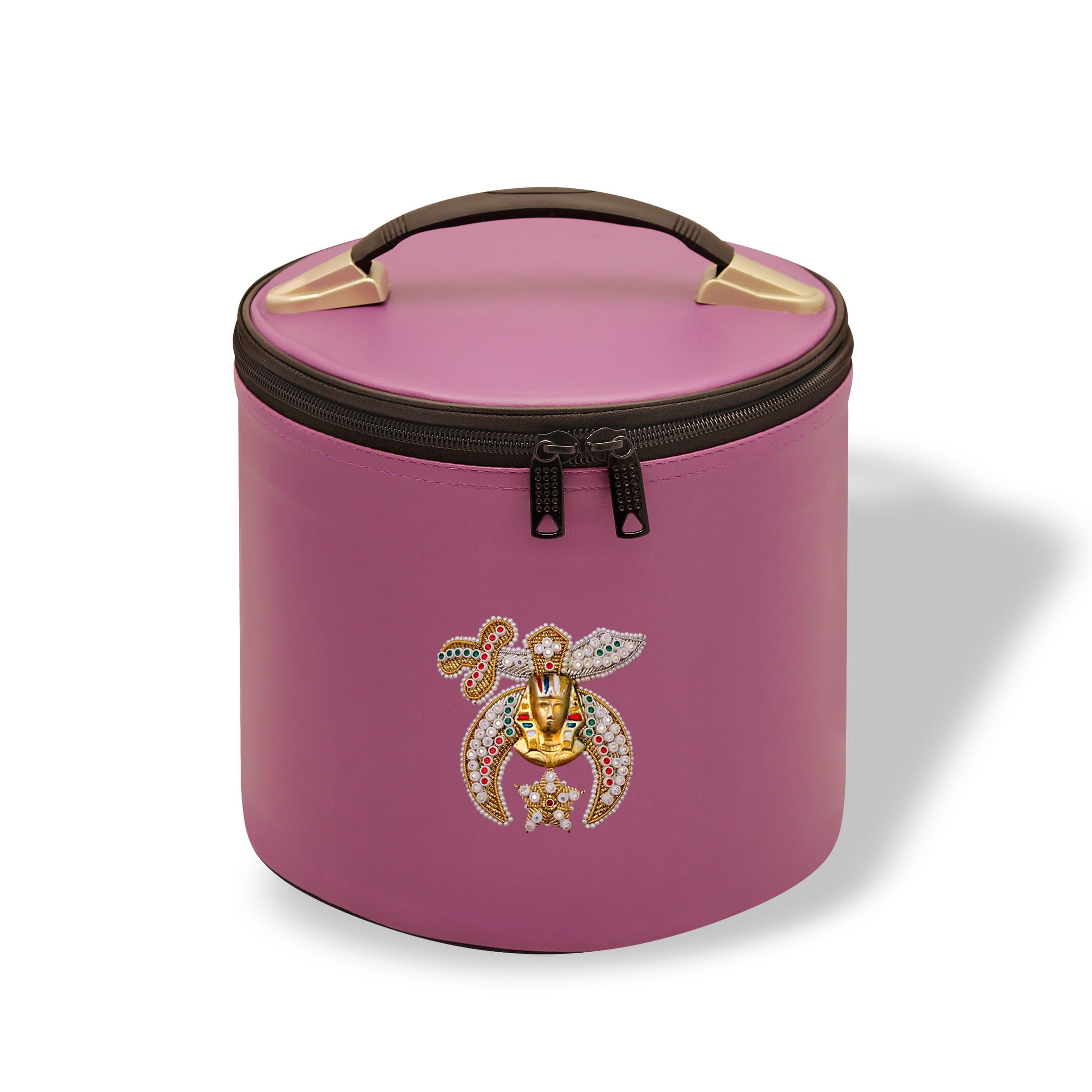 Core Plus Group Hand Embroidery Shriner Rhinestone Fez Case, Deluxe ...