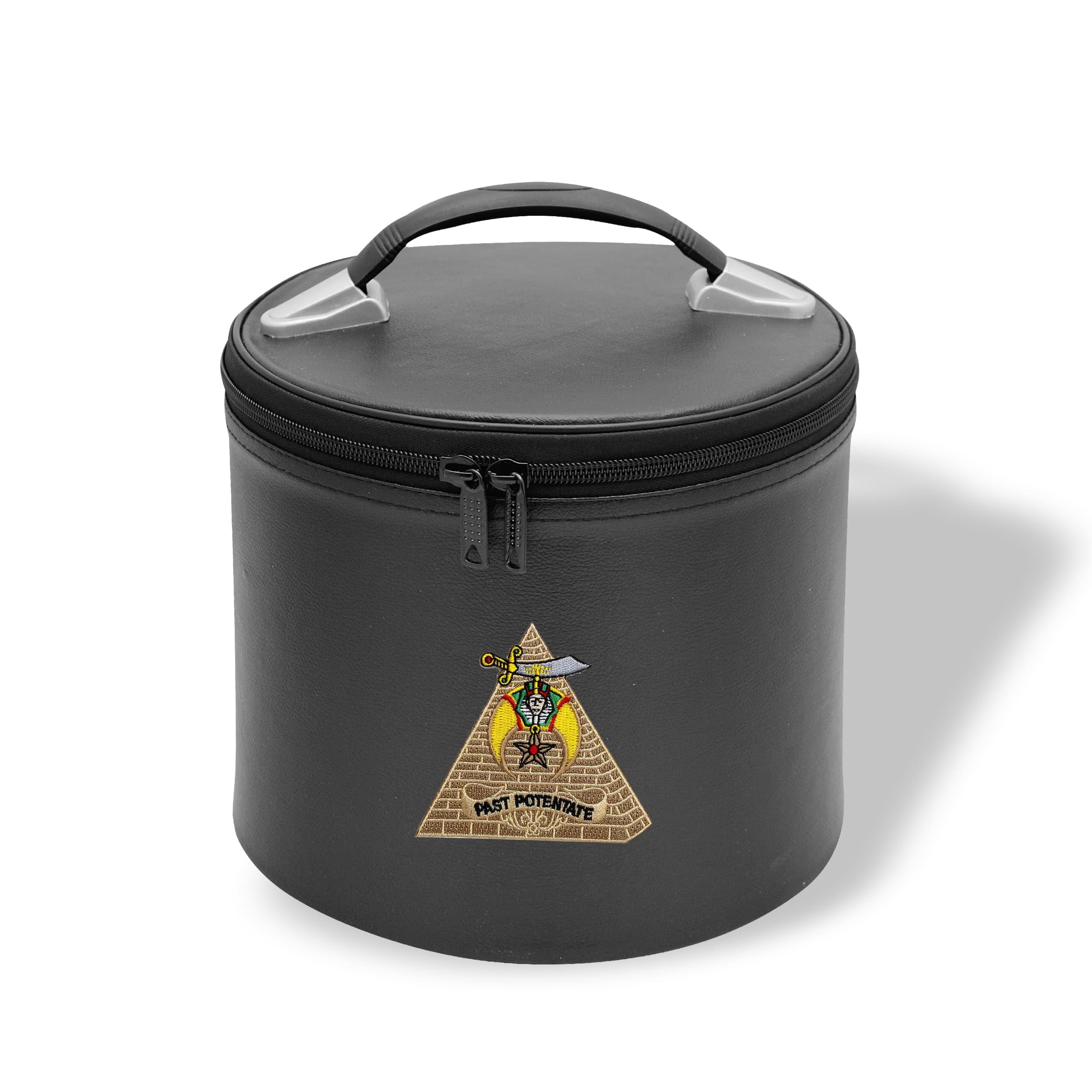 Core Plus Group Machine Embroidery Pyramid Fez Case, Deluxe Masonic Fez ...