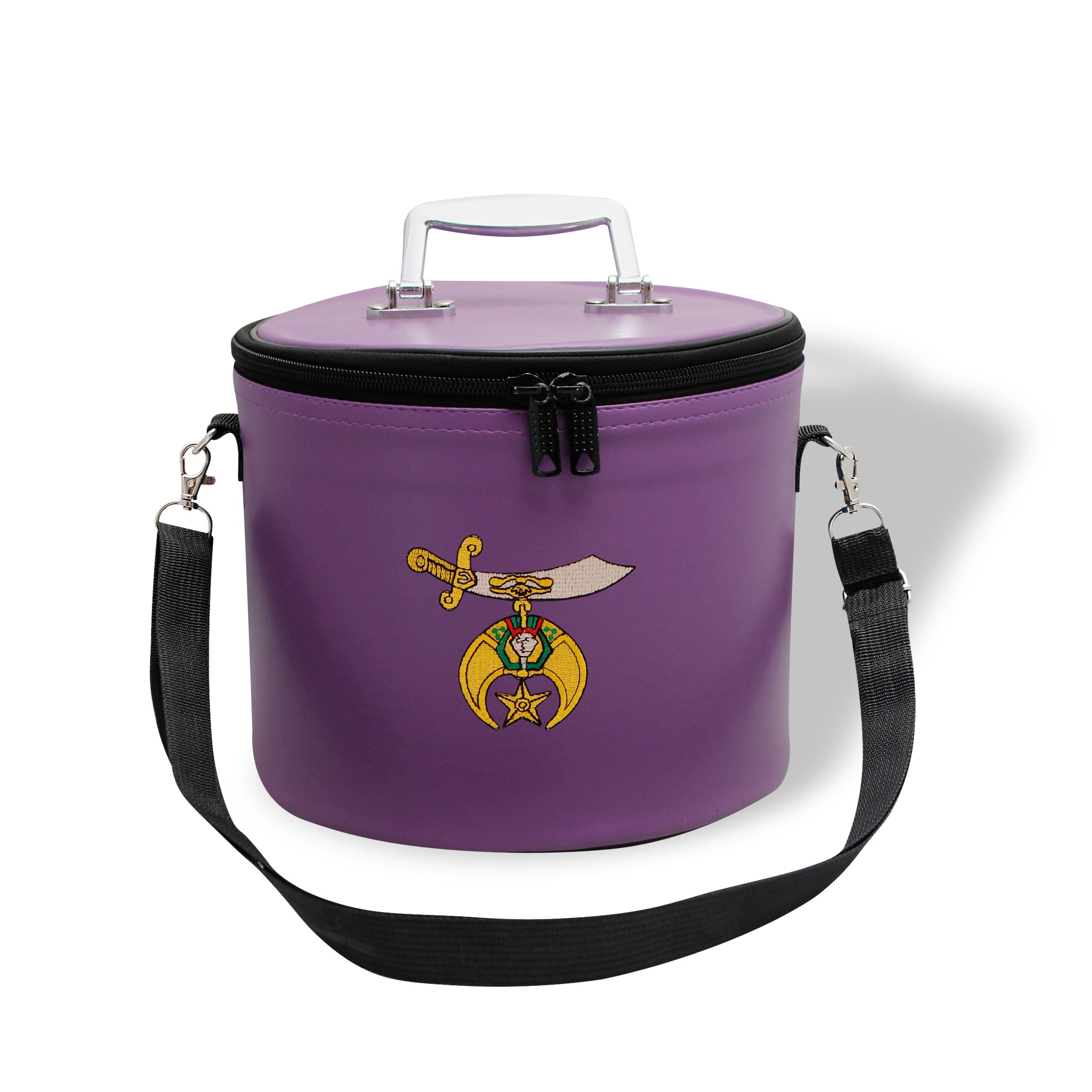 Core Plus Group Machine Embroidery Shriner Fez Case,Deluxe Masonic Fez ...