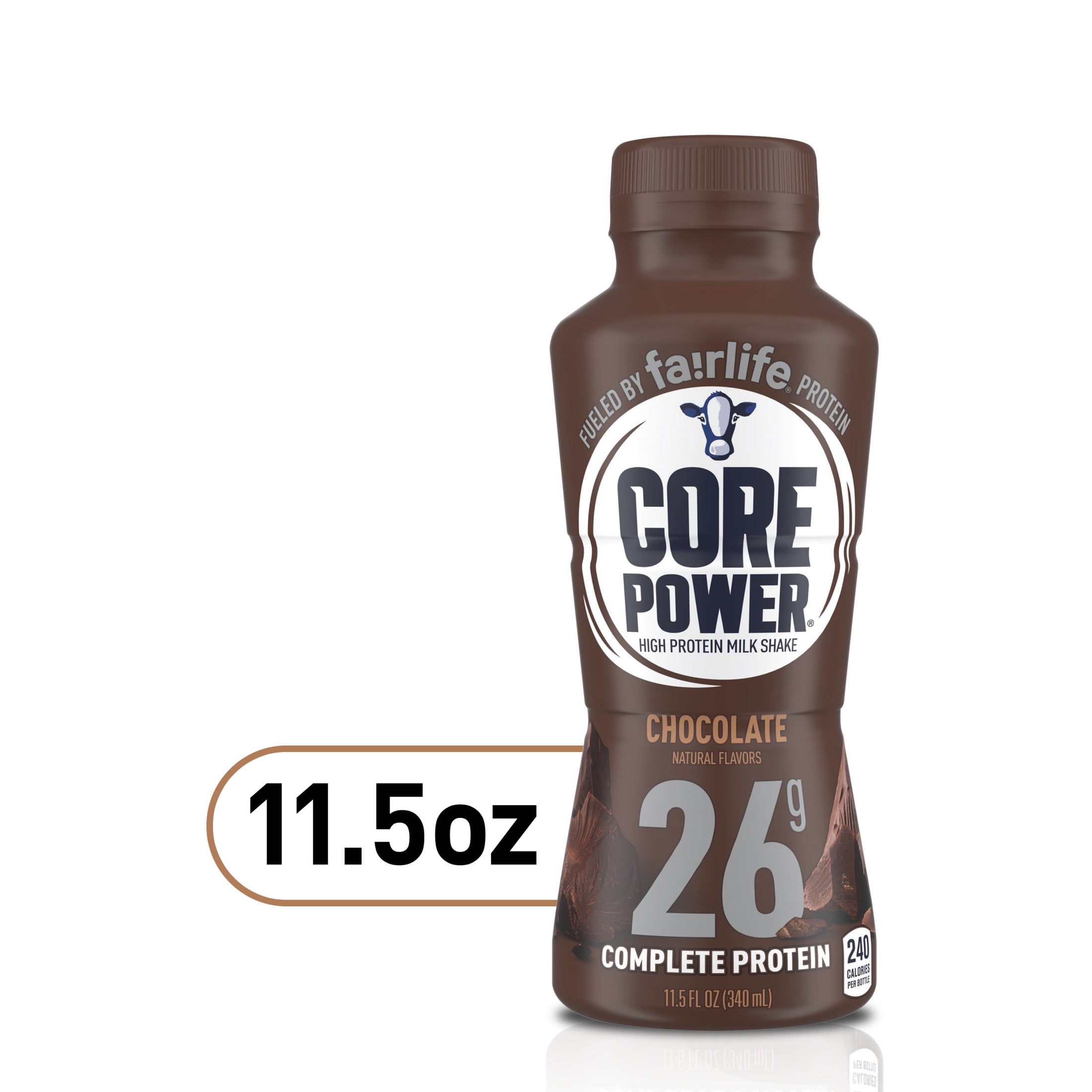 Fairlife Core Power Protein Drink, 26g High Quality Protein, Chocolate ...