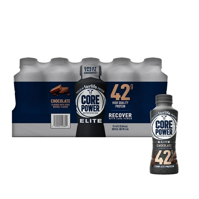 Core Power Elite High Performance Chocolate Muscle Drink, Dairy Protein ...