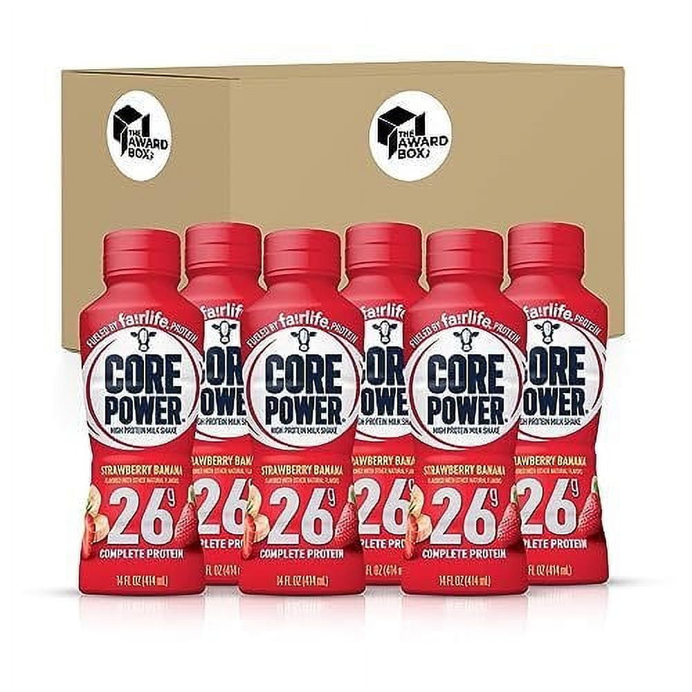 Fairlife Core Power Elite High Protein Strawberry Banana Shakes, 14 oz ...