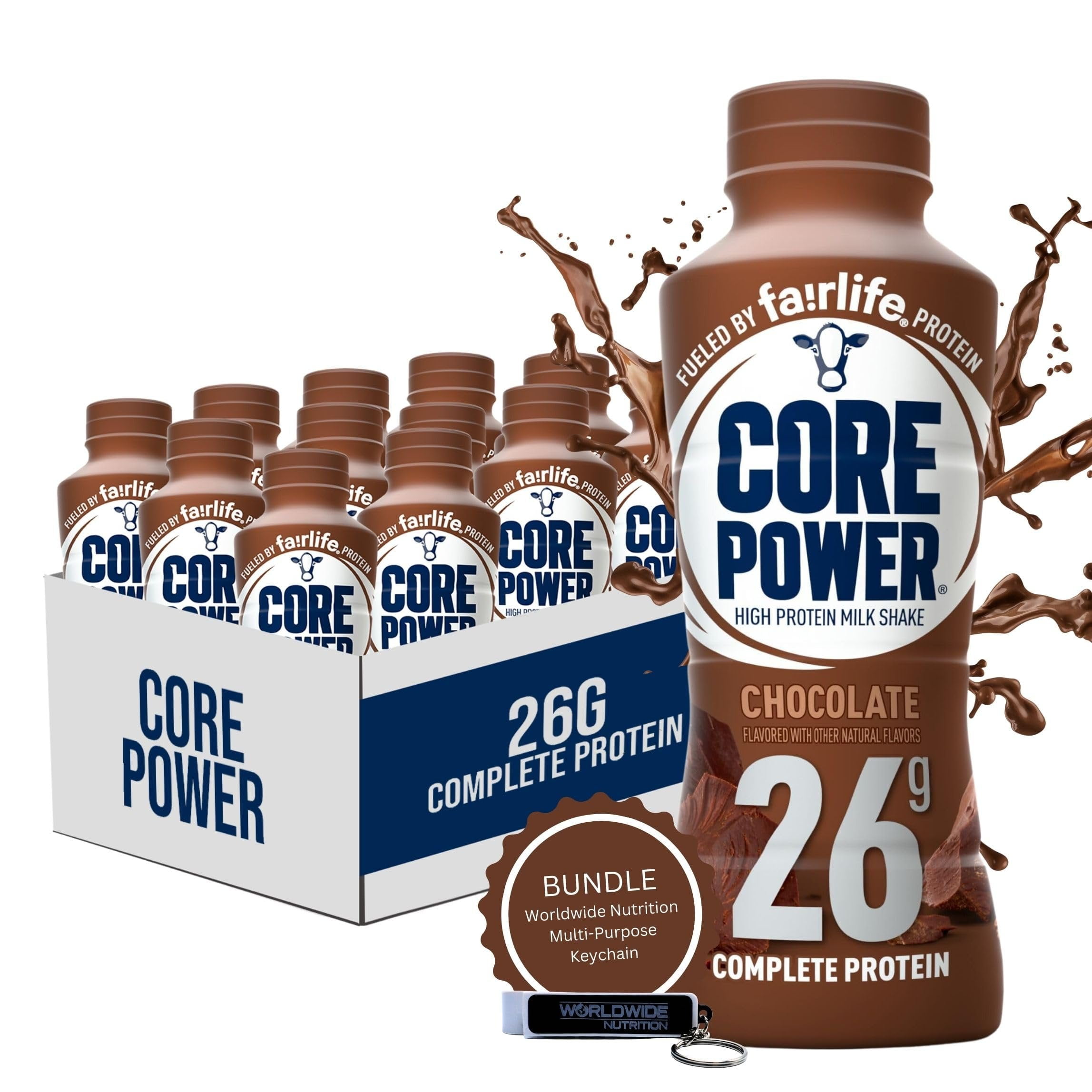 Fairlife Core Power 26g Complete Protein Chocolate Milk Shake Drink ...