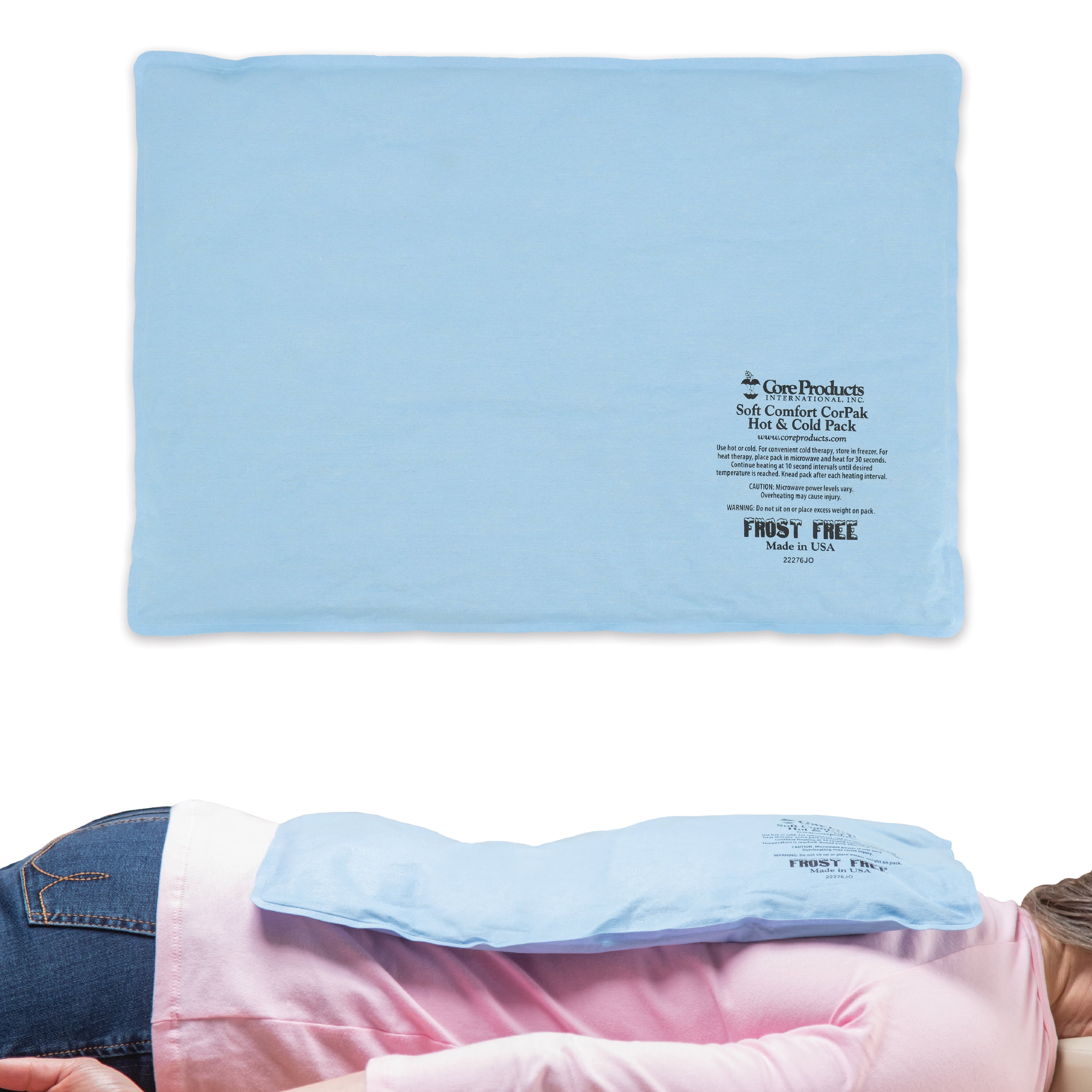Core Products Large Back Ice Pack, Soft Comfort CorPak Hot & Cold ...