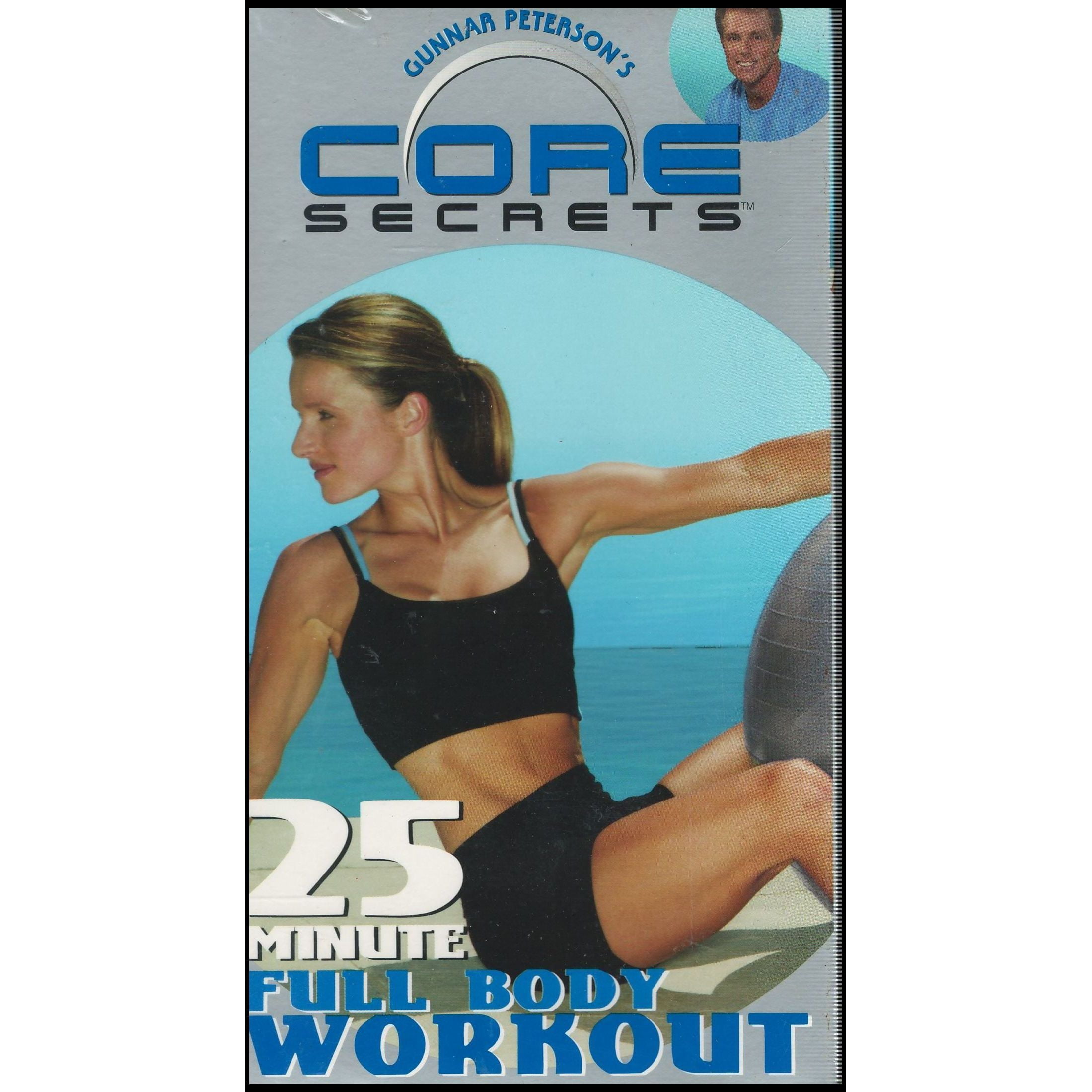 Core Secrets: 25 Minute full Body Workout (VHS Tape) - Walmart.com
