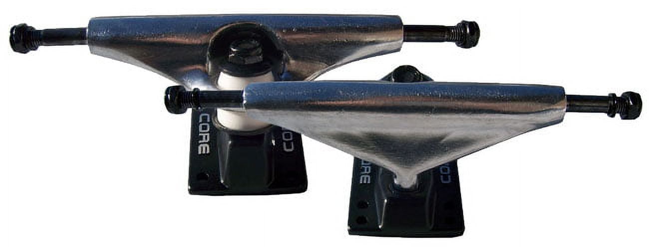 Core Skateboard Trucks 5.25 Silver and Black - Walmart.com