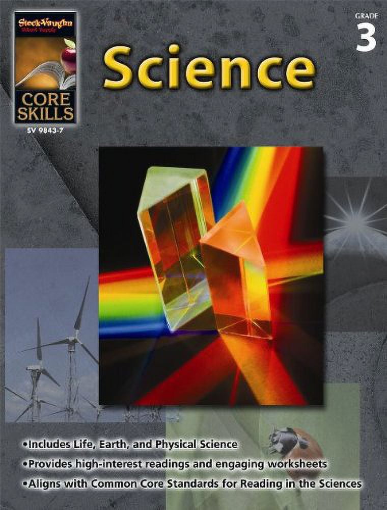 Pre-Owned Science Student Workbook Grade 3 (Steck-vaughn Core Skills) (Paperback) 1419098438 ...