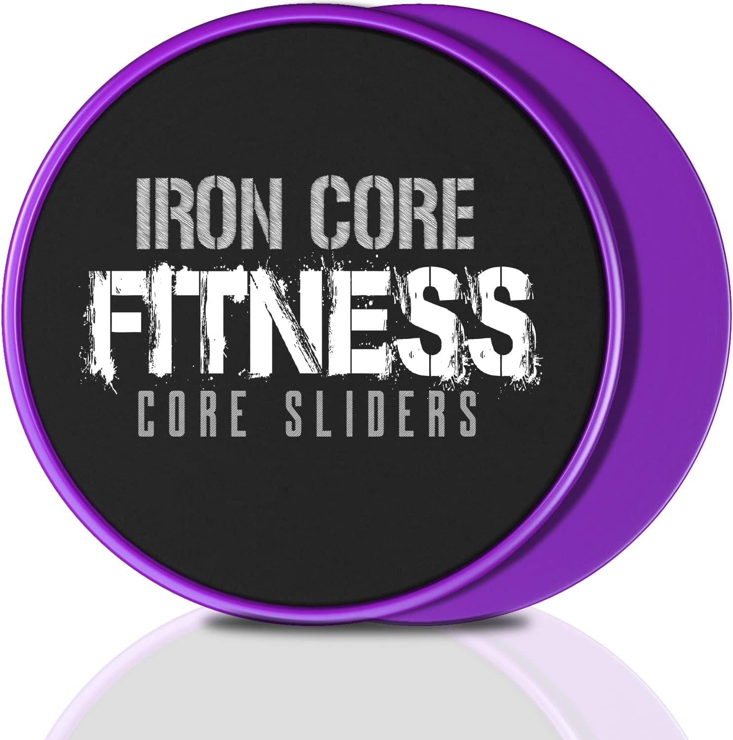 Core Sliders for Working Out, Dual Sided Exercise Gliding Discs for Use ...