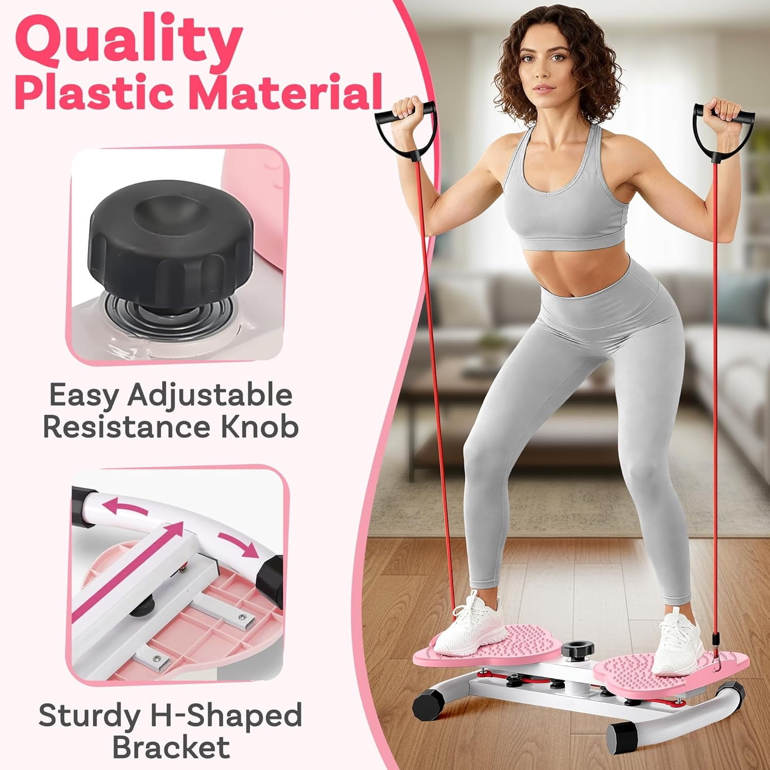 Core Trainer & Balance Disc with Foot Massage Points for Slim Waist ...