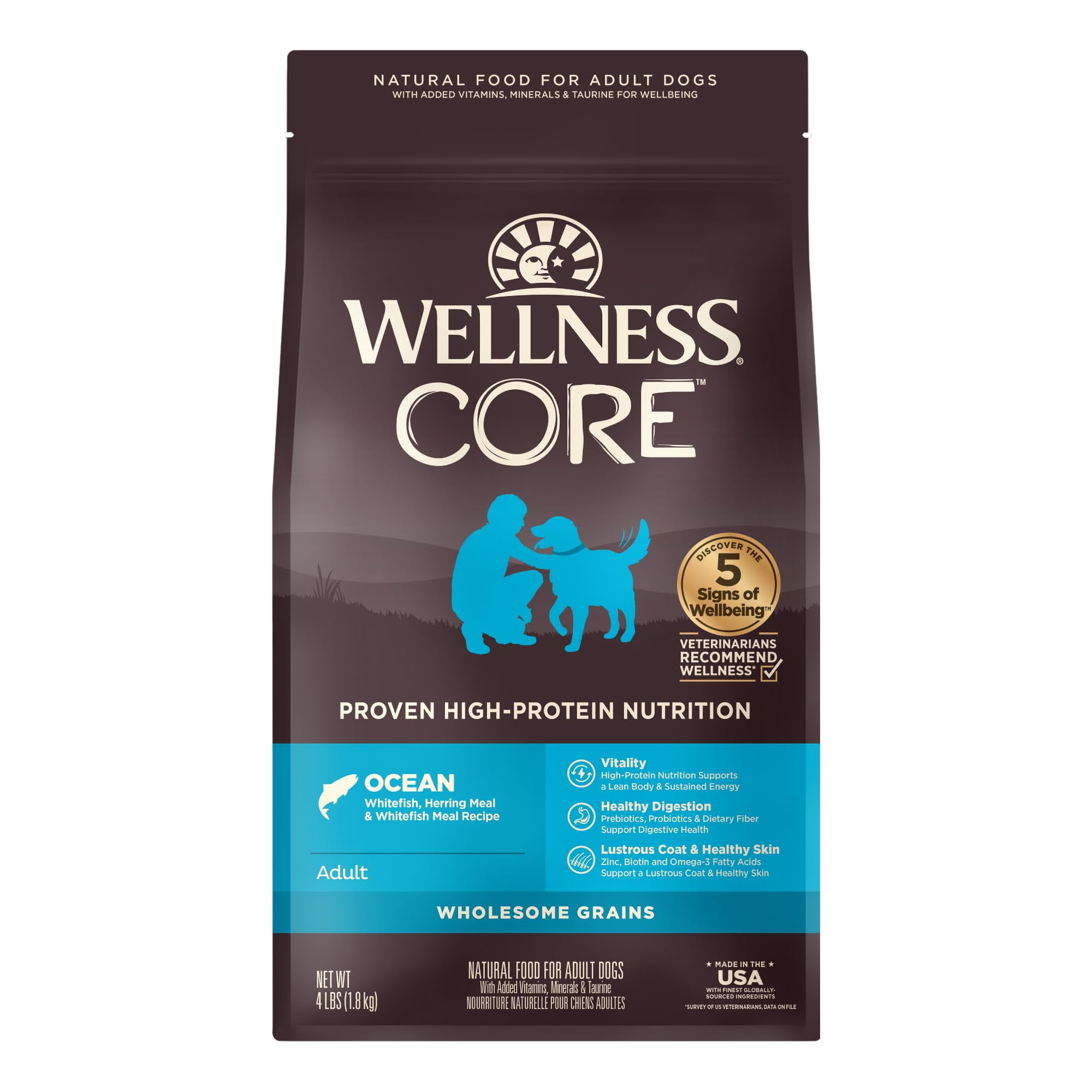Core Wholesome Grains Ocean Recipe, 4 Pound Bag - Walmart.com