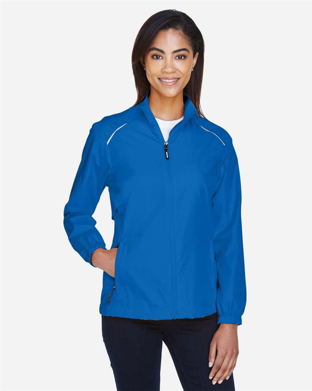 CORE365 78183 Women's Techno Lite Motivate Unlined Lightweight Jacket ...