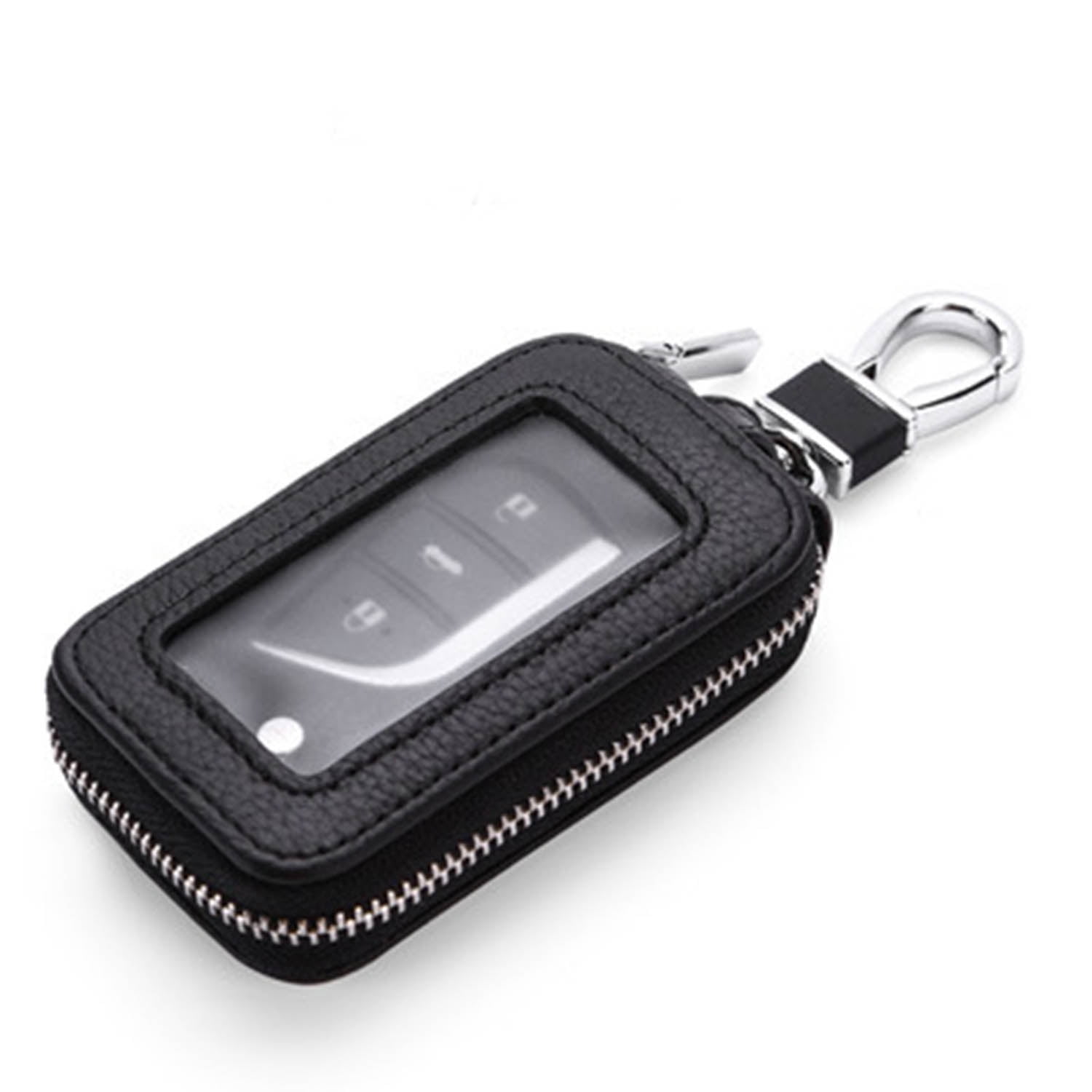 CoreLife Vegan Leather Car Key Holder & Key FOB Protector, Universal ...