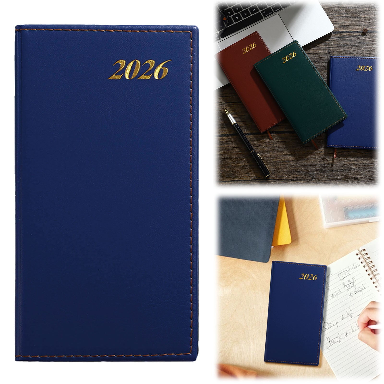 CoreLiving 2026 Small Planner & Pocket Calendar 2026, Mini Daily ...
