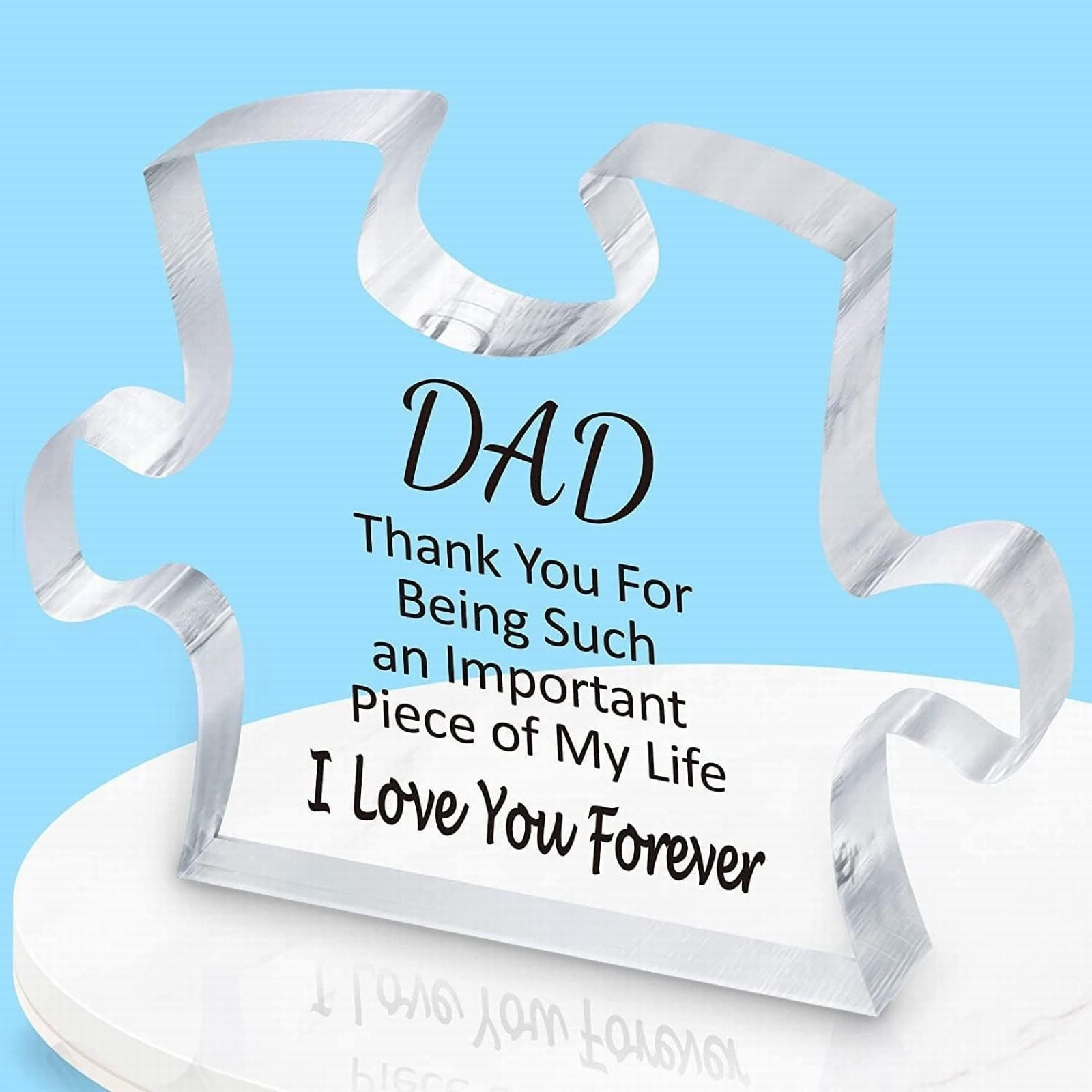 CoreLiving Acrylic Block Puzzle - Personalized Engraved Birthday Gift ...