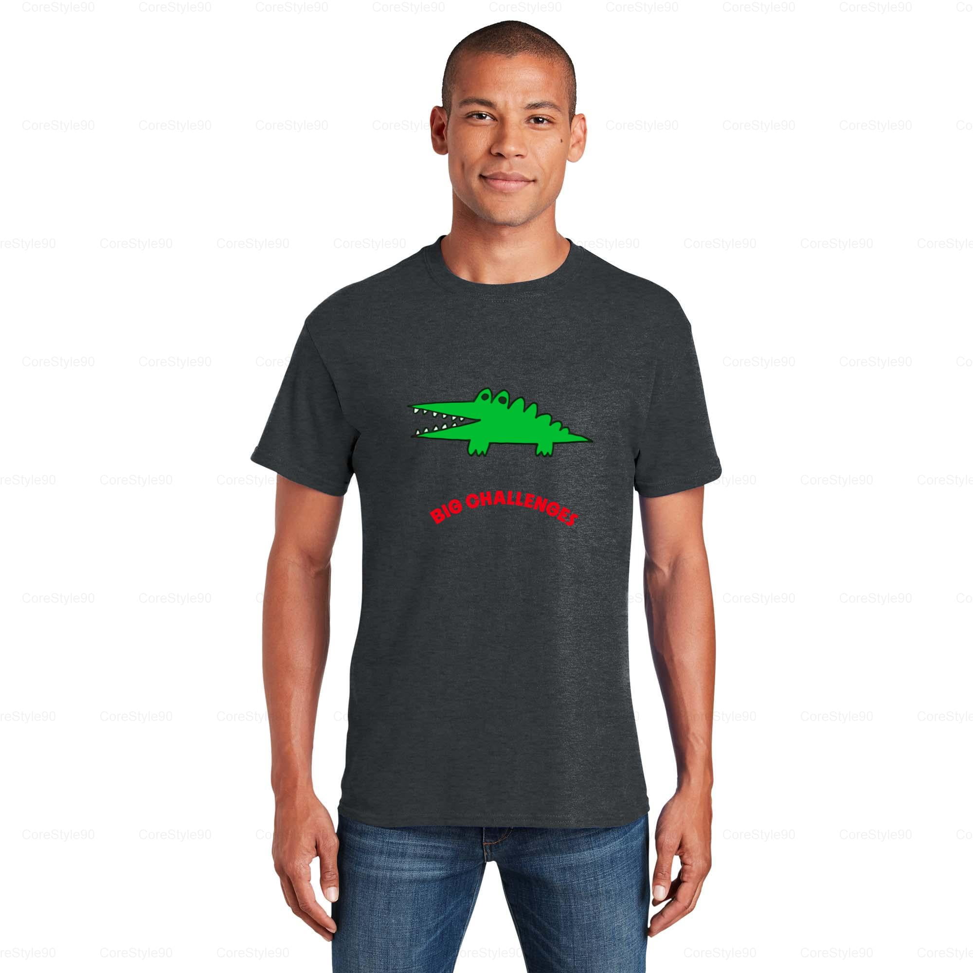 CoreStyle005 NEW Sanrio Big Challenges Crocodile Graphic T-Shirt ...