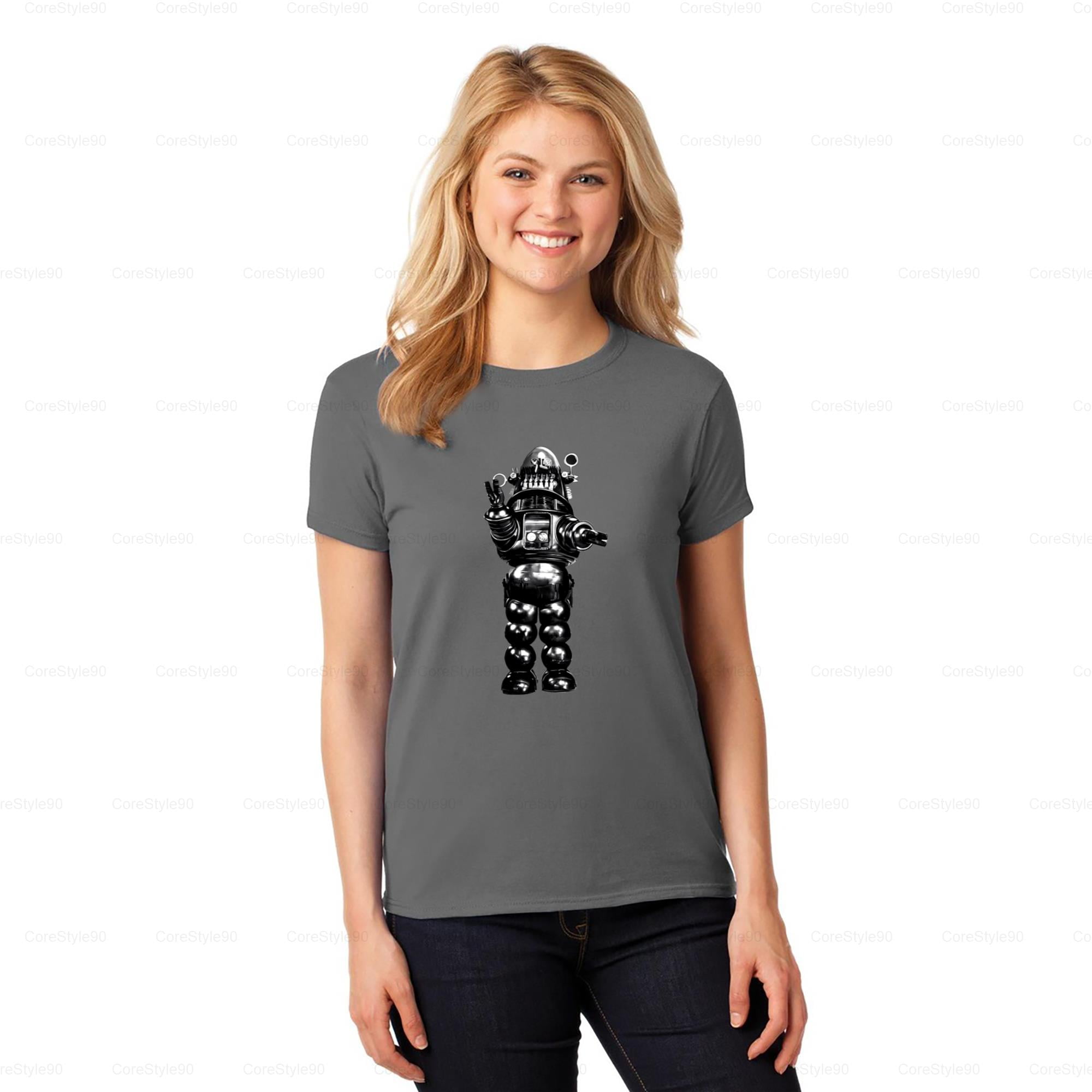 CoreStyle505 Robby The Robot Forbidden Planet Pre shrunk Cotton t shirt ...