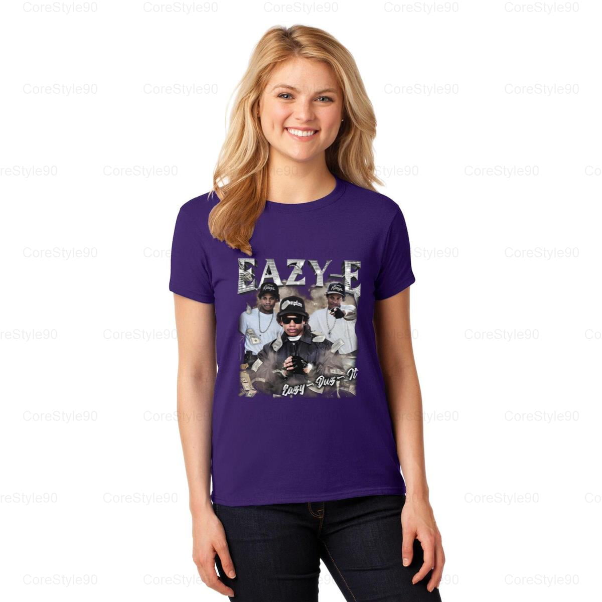 CoreStyle901 Eazy e Rap Hiphop Rapper Shirt Vintage Bootleg Retro Top ...