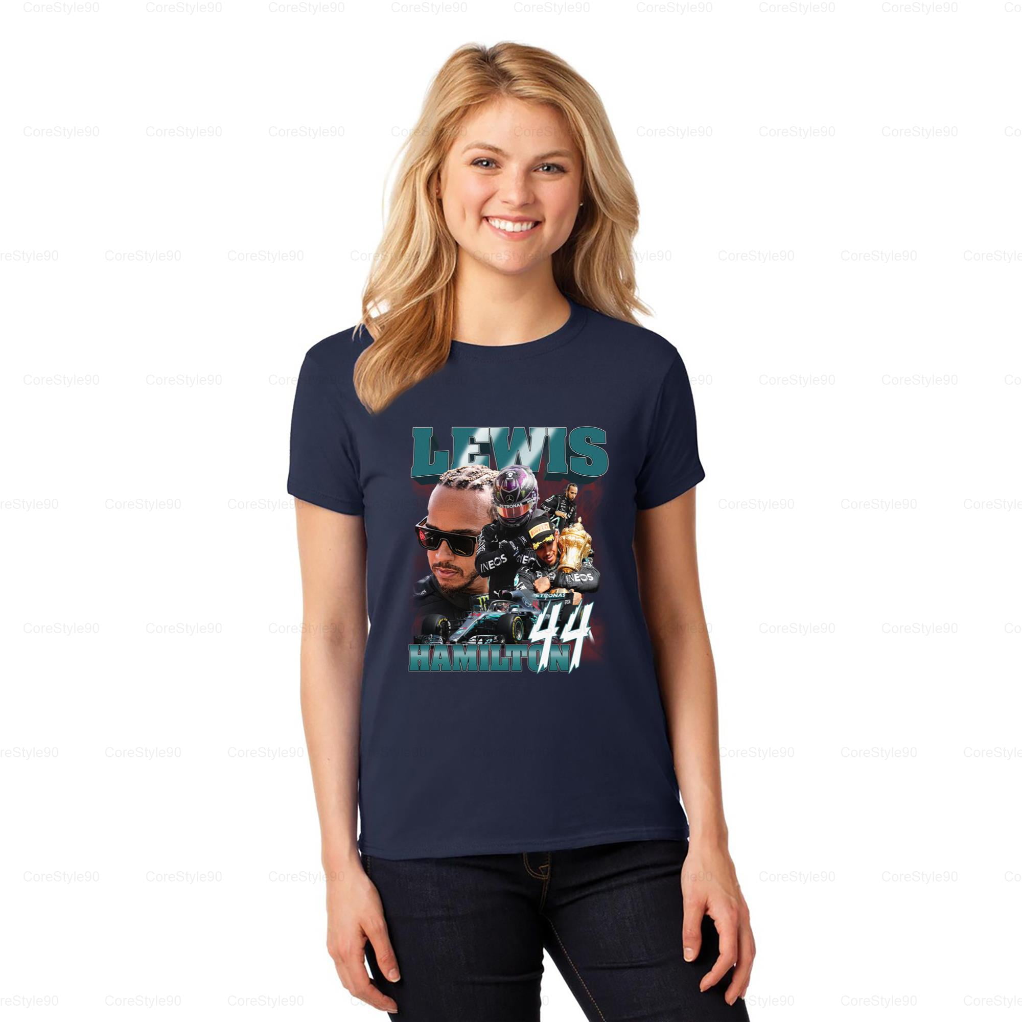 CoreStyle903 Lewis Hamilton Shirt - Formula 1 Racing Team Mercedes 90s ...