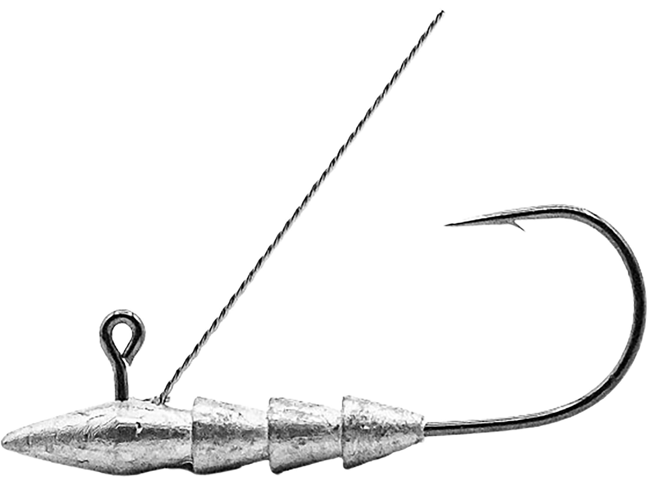 Core Tackle Weedless Hover Rig, Finesse Fishing Lure, 1/16oz Weighted ...