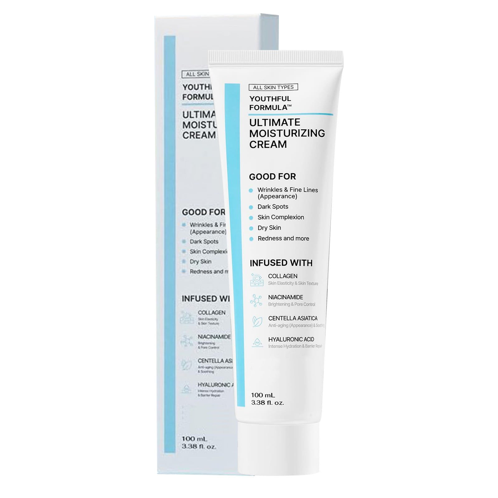 Coreana Youthful Formula Moisturizing Cream, Korean Skincare for ...