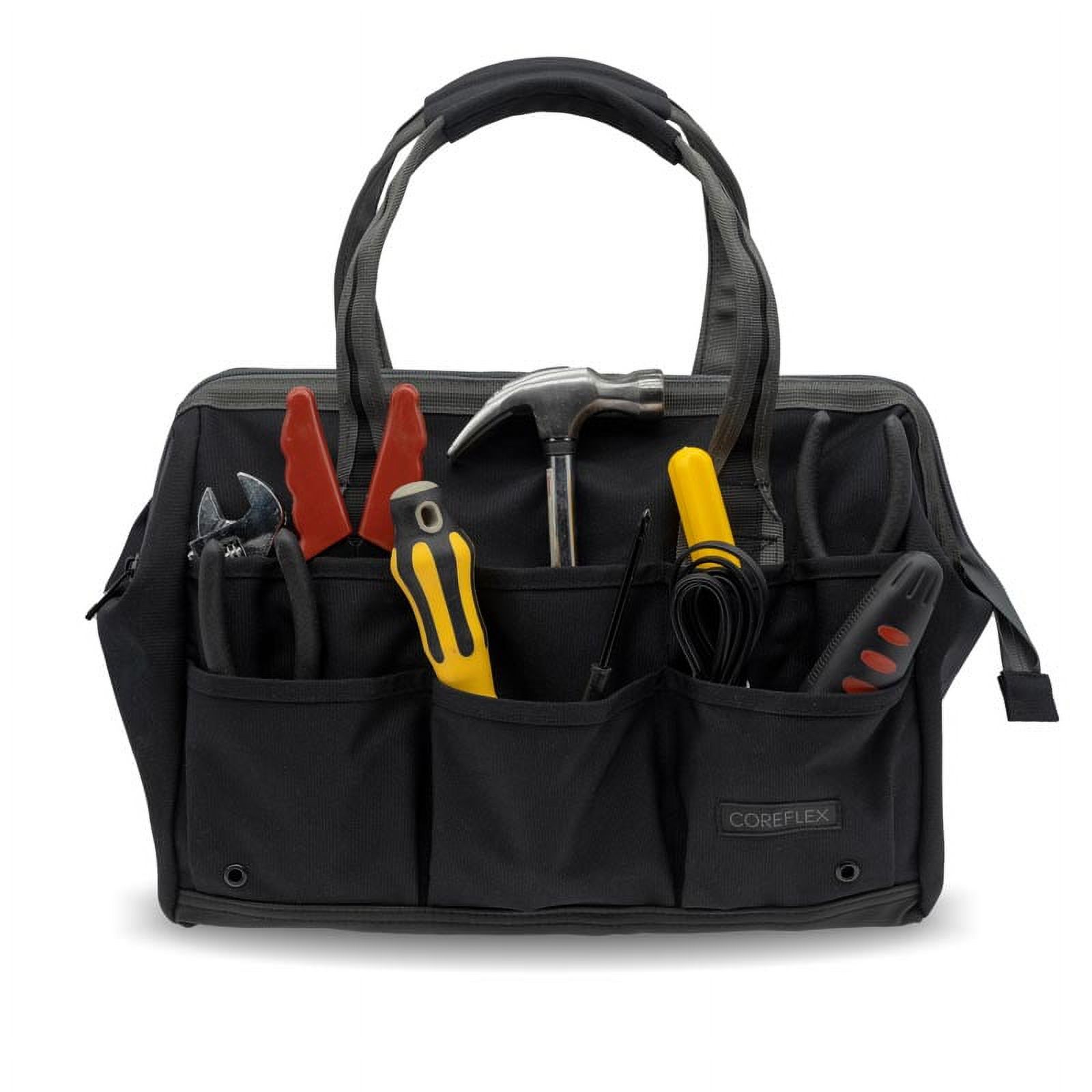 Coreflex 14inch Wide Mouth Tool Bag, Multi Purpose for Plumbers ...