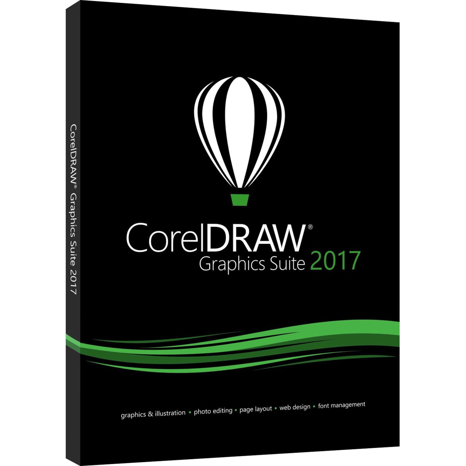 Corel CorelDRAW Graphics Suite 2017, Box Pack, 1 User - Walmart.com