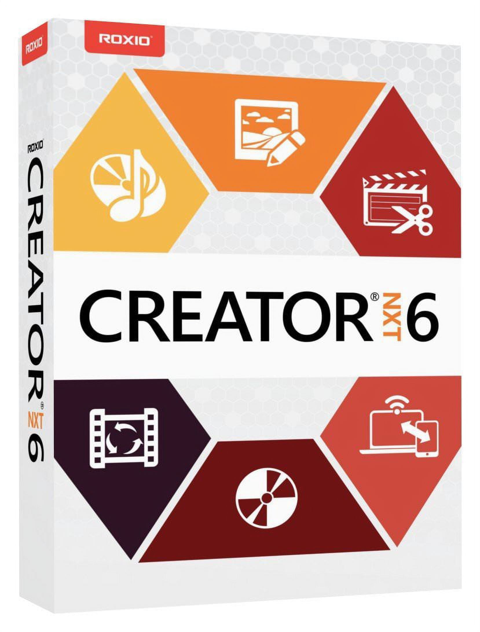 Roxio Creator NXT v.6.0, Box Pack, 1 User - Walmart.com
