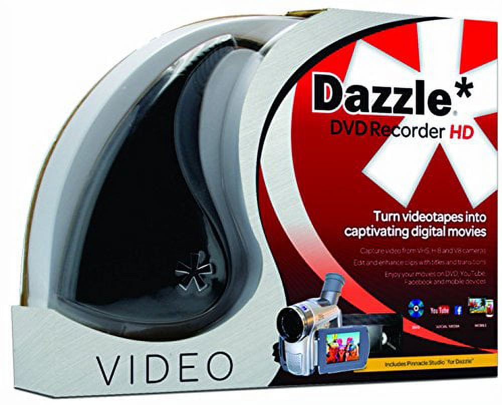 Corel Dazzle DVD Recorder HD, Video Capture and Editing Software for PC ...
