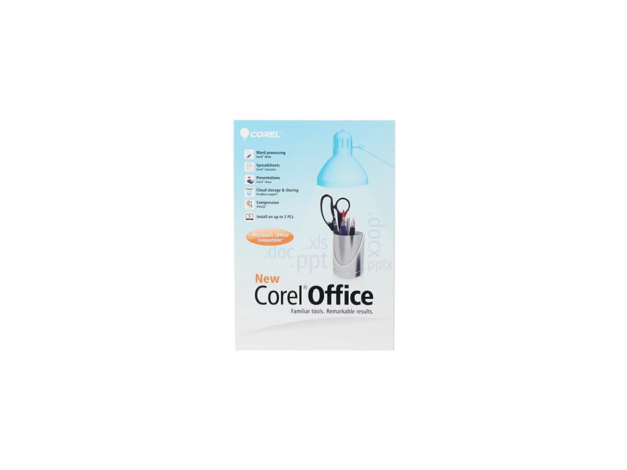 Corel Office v.5.0 - Complete Product - 1 User - Standard - English ...