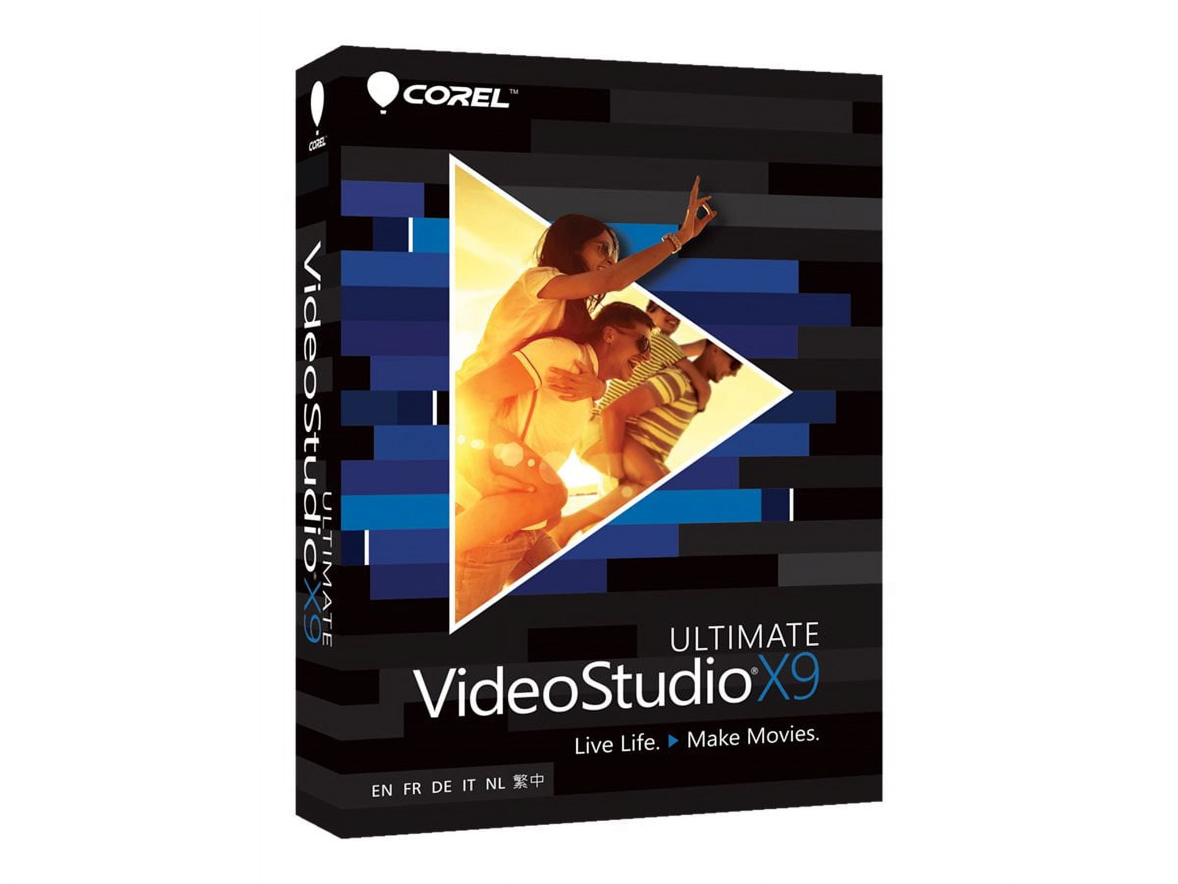Corel VideoStudio X9 Ultimate, Box Pack, 1 User, Mini Box Packing ...