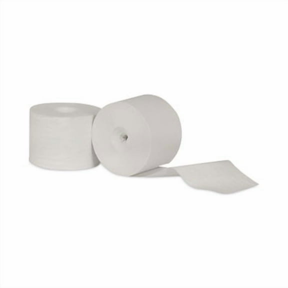 Essential Coreless High-Capacity Standard Roll Toilet Paper, Bulk ...