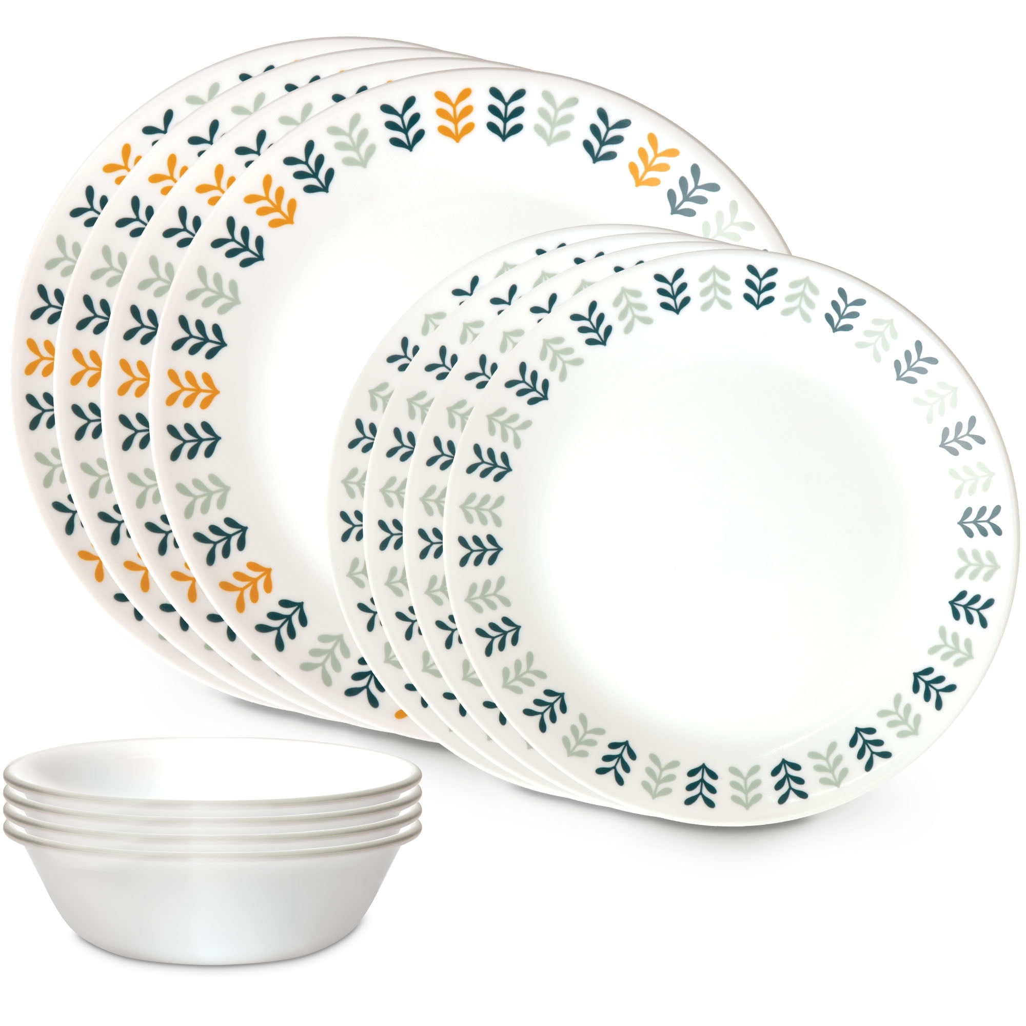 Corelle Anders 12-Piece Dinnerware Set, Service for 4 - Walmart.com