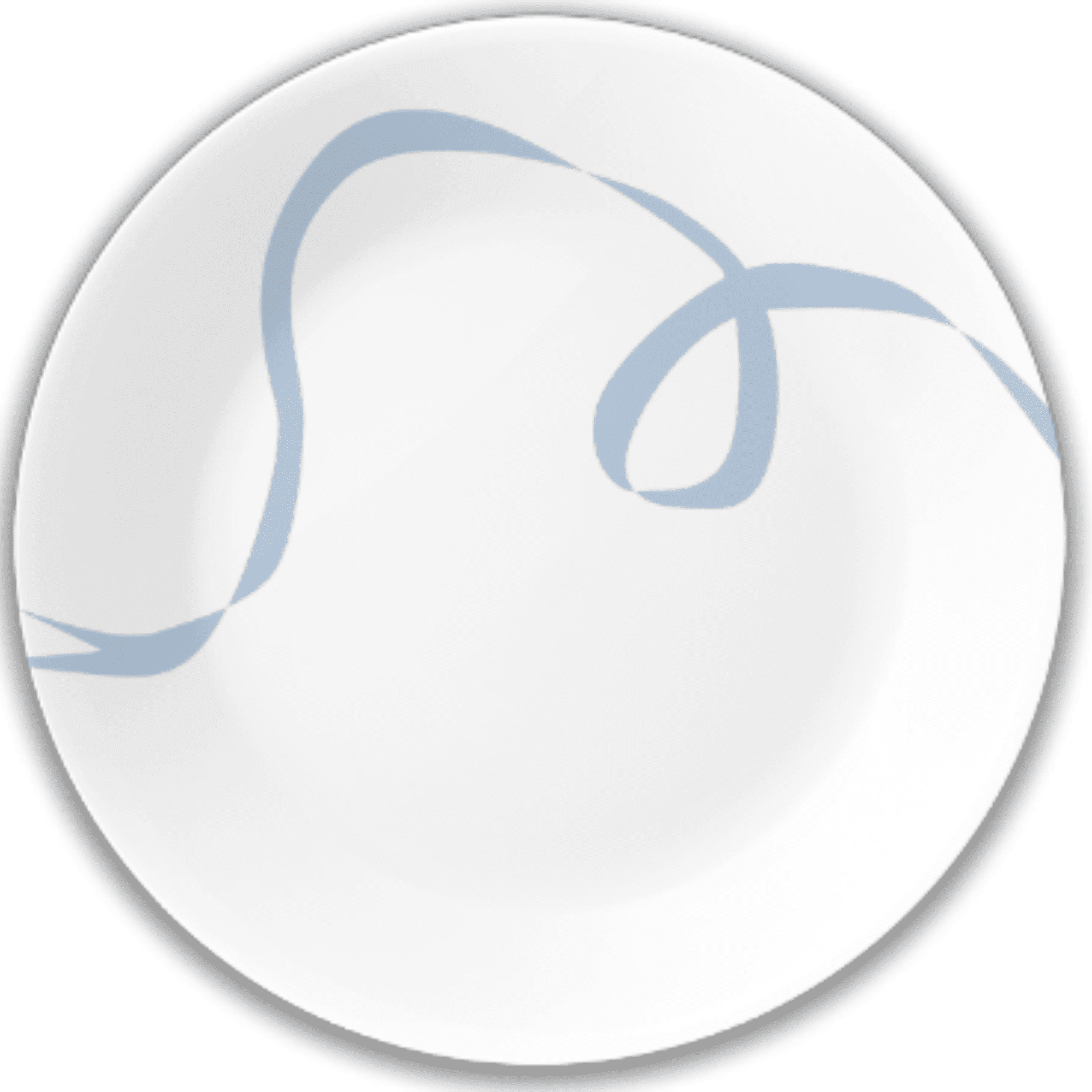 Corelle Blue Ribbons 8.5" Glass Salad Plate - Walmart.com