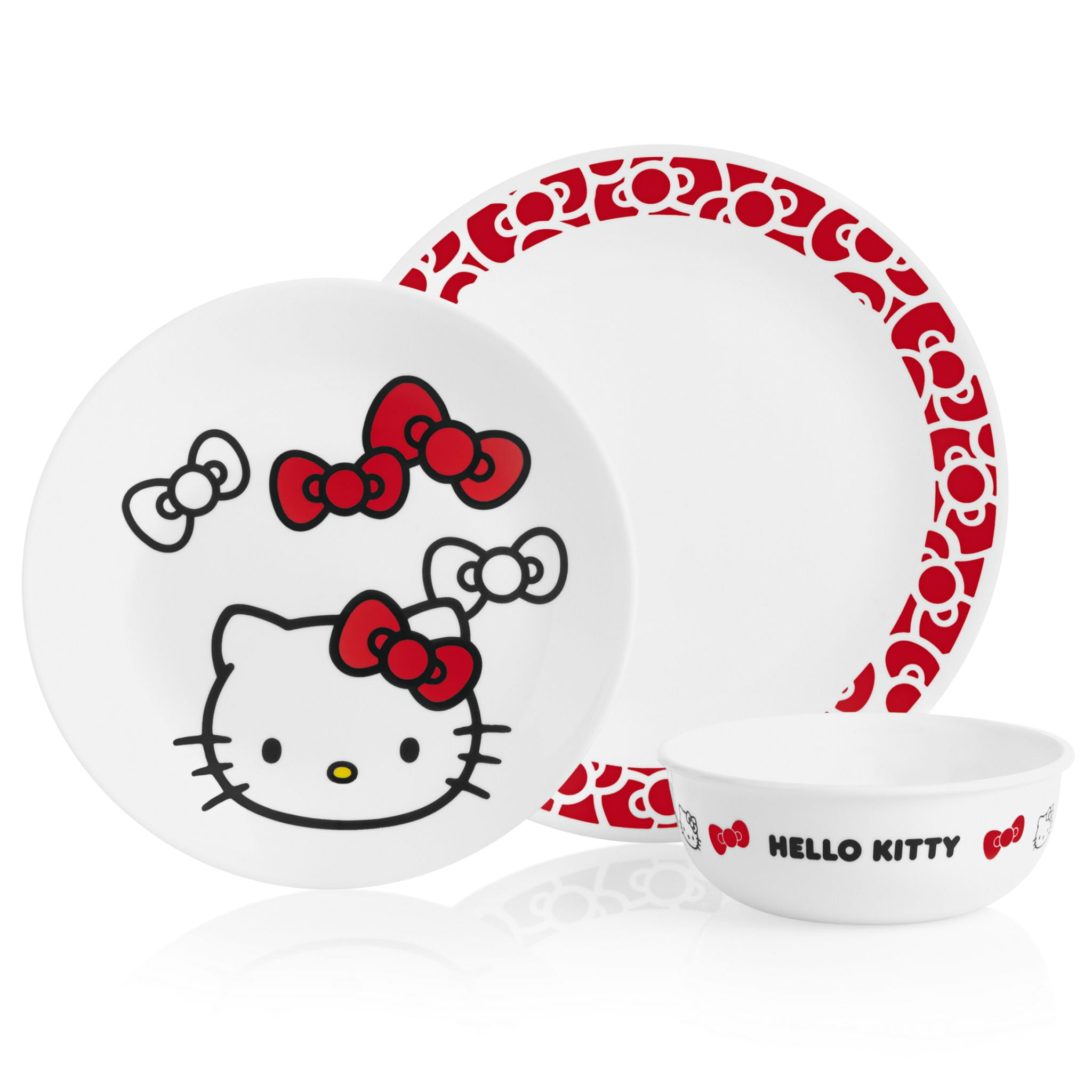 Corelle Hello Kitty 3-Piece Dinnerware Set - Walmart.com