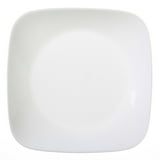 Corelle Pure White Square Lunch Plate, 9" - Walmart.com