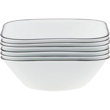 Corelle Coordinates Simple Lines - 14oz Acrylic Water Glass Set of 6 ...