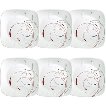 Free Shipping! Corelle Square Splendor 10.25" Dinner Plate, Set of 6 ...