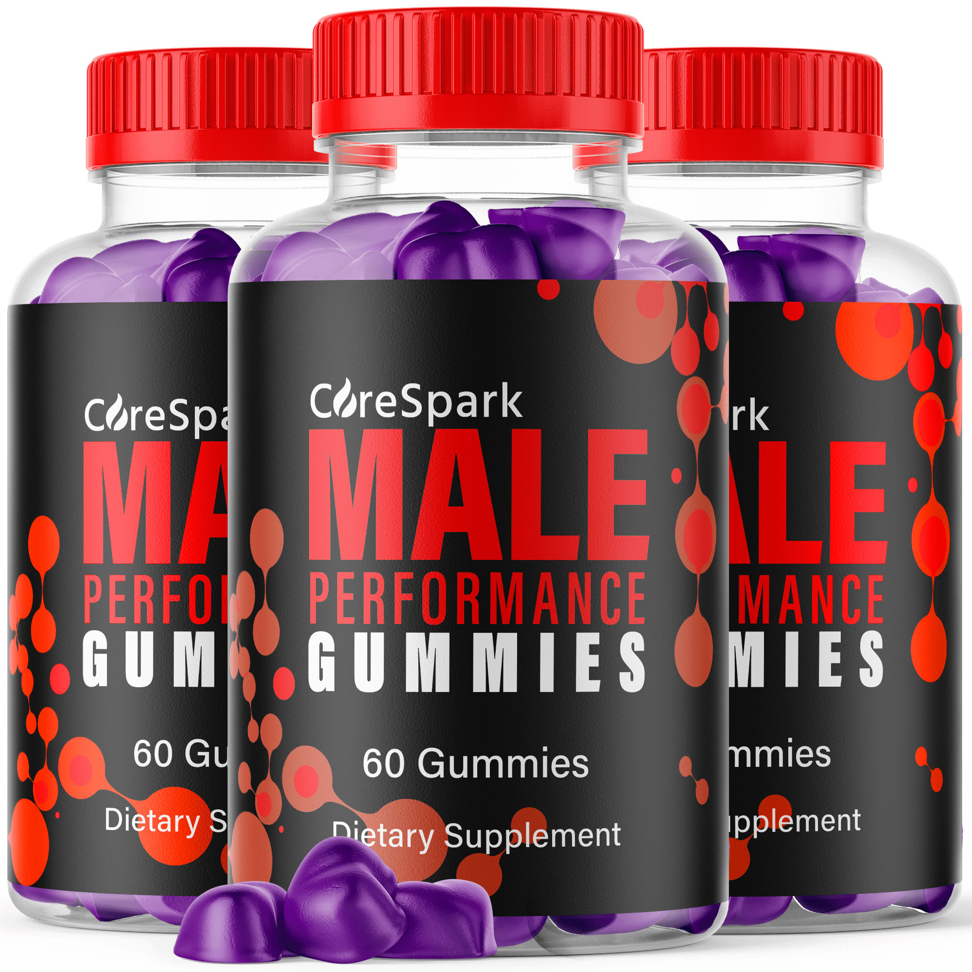 Corespark Gummies for Men Advanced Formula Supplement 180 Gummies ...