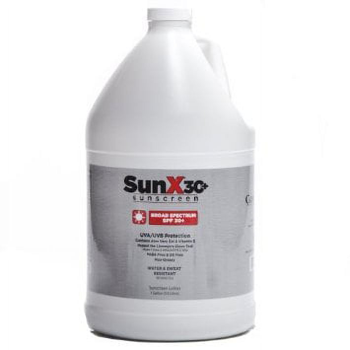 Coretex 71771 Sun X Sunscreen Lotion Gallon Jug, SPF30+ - Walmart.com