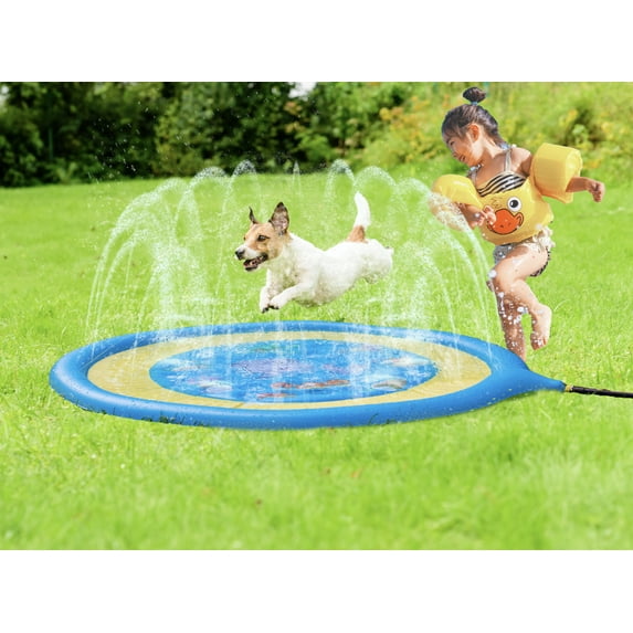 "Coreus Kiddie Splash Pad, Summer Fun Activity for Kids 4-8, 68 ...