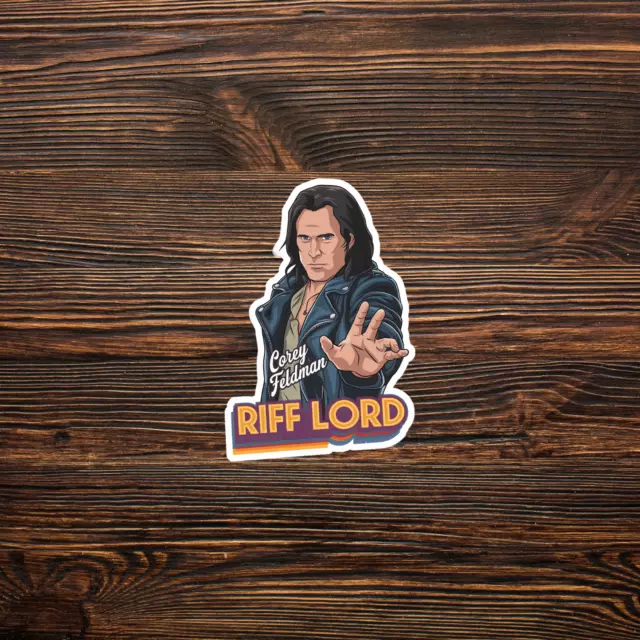 Corey Feldman As Riff Lord Retro 80S Sticker - The Lost Boys Tribute ...