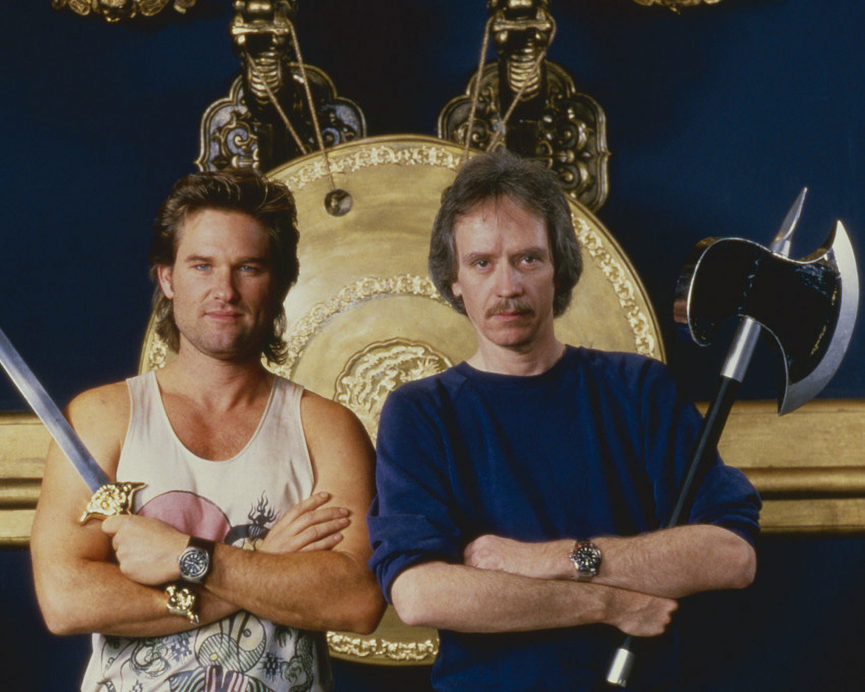 Corey Haim and Corey Feldman in License to Drive smiling portrait ...