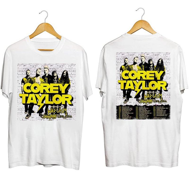 Corey Taylor 2023 Tour . Corey Taylor Unisex Comfort Tee T Shirt, Color ...
