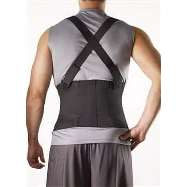 CLC 32 in. to 38 in. Elastic Back Support Belt Black M 1 pc. - Walmart.com