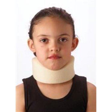 OTC Cervical Collar, 3 inch Soft Foam, Average Depth, White, Universal ...